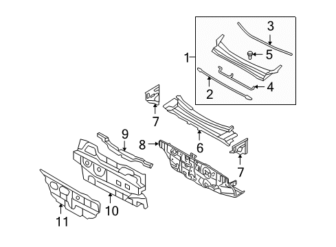 284E7-5UD0A | Genuine Nissan #284E75UD0A CONTROLLER ASSY-ADAS