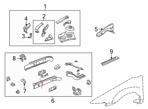 85072-6FL1A | Genuine Nissan #850726FL1A MOULDING-REAR BUMPER