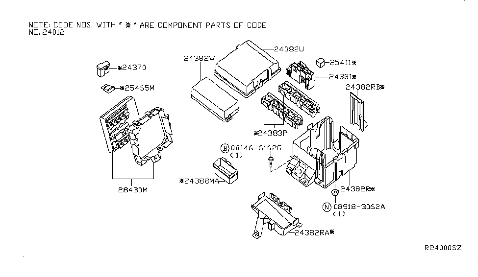 F41C0-4BAAA - Genuine Nissan Parts
