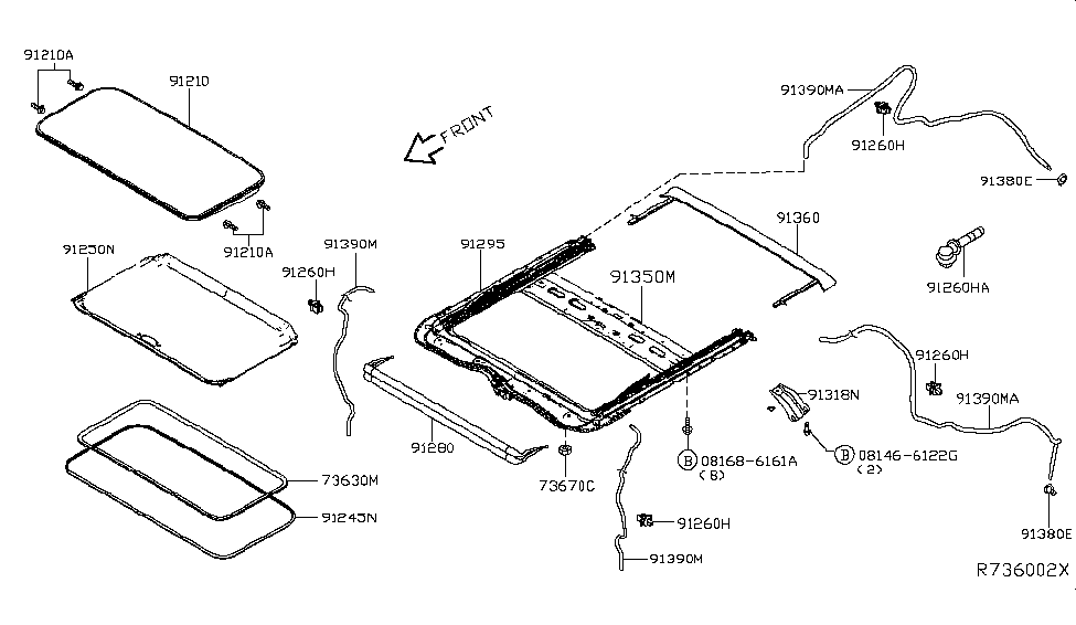 56210-CD026 | Genuine Nissan #56210CD026 ABSORBER KIT-SHOCK,REAR