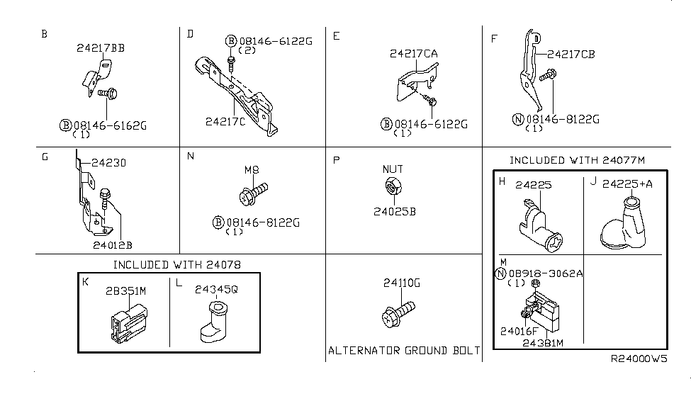 16546-3TA0B | Genuine Nissan #165463TA0B ELEMENT ASSY