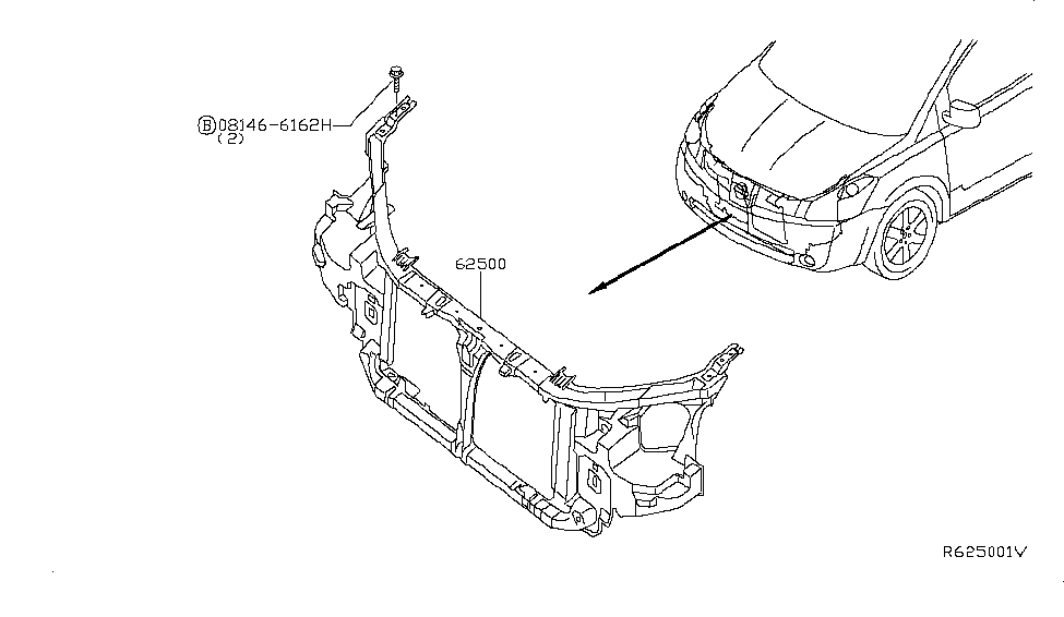 26040-ZL51A - Genuine Nissan Parts