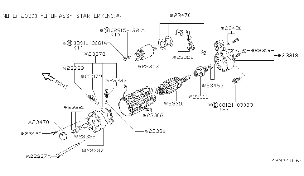 11270-JA10A - Genuine Nissan Parts
