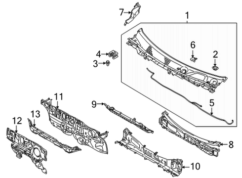 01121-A8131 Genuine Nissan #01121A8131 Bolt Hex