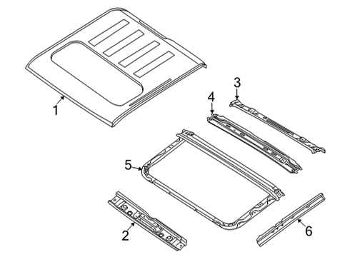 Roof & Components - 2022 Nissan Frontier