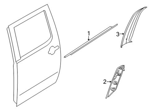 82820-9BU0A Genuine Nissan Part