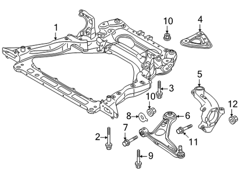 54459-EN05A Genuine Nissan #54459EN05A Bolt