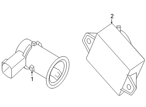 284K1-9BU1A Genuine Nissan Part