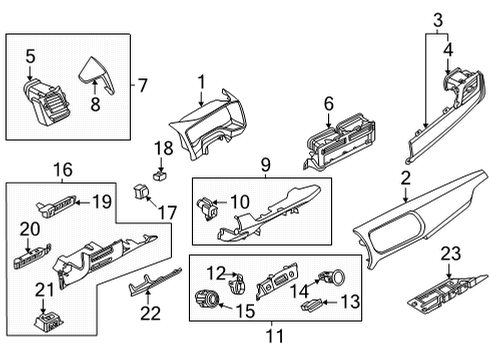 25331-6RA0A Genuine Nissan #253316RA0A Power Socket Assembly