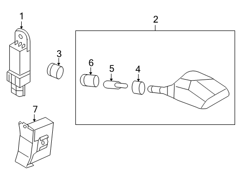 Tire Pressure Monitoring, Electrical - 2021 Nissan GT-R