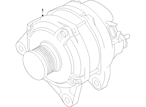 Alternator - 2020 Nissan Versa