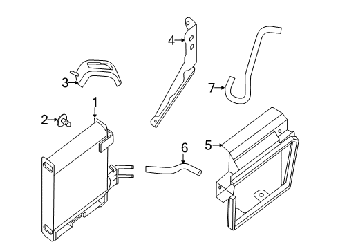 Trans Oil Cooler - 2020 Nissan Pathfinder