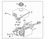 2021 Nissan Frontier Brake Master Cylinder