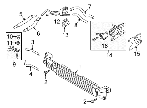 21304-5CA1A Genuine Nissan #213045CA1A O-RING