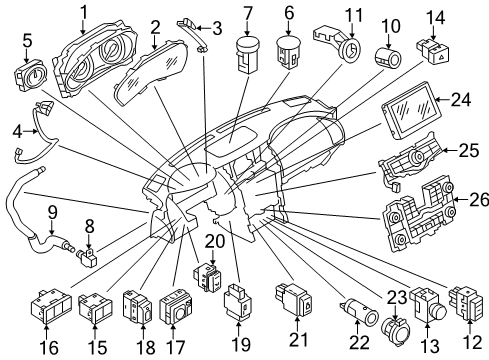 DHGMM-1NC1A Genuine Nissan #DHGMM1NC1A Lock Set-Steering
