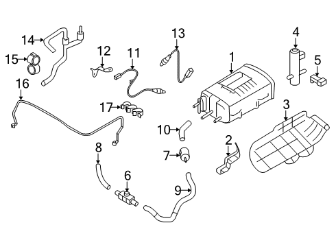 23731-ED03A Genuine Nissan #23731ED03A CAMSHAFT Position Sensor