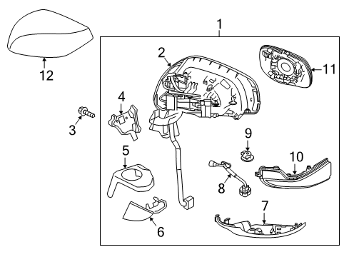 26160-4GA0A Genuine Nissan Part