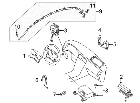 K85PM-AT400 Genuine Nissan #K85PMAT400 Module Assembly - C