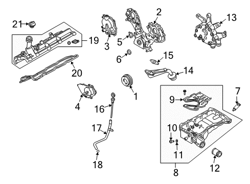 11110-AR200 Genuine Nissan #11110AR200 Pan Assy Oil