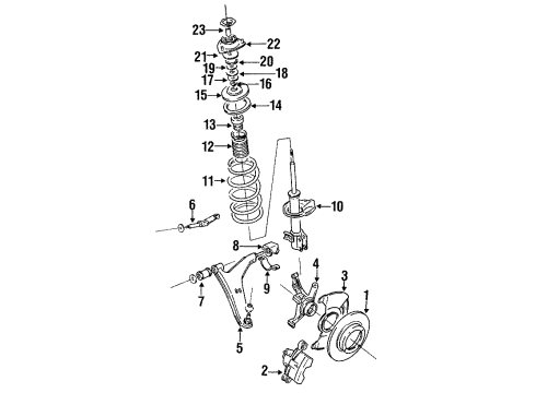 30010-213 Genuine Nissan 30010213 Ball Joint