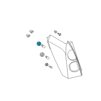26243-9B910 Genuine Nissan #262439B910 Socket Assembly