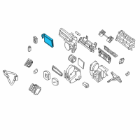 27281-EN000 Genuine Nissan #27281EN000 EVAPOLATOR Assembly-Front