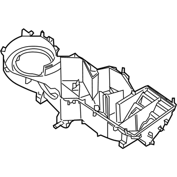 27280-ZC00A Genuine Nissan #27280ZC00A Case-Blower