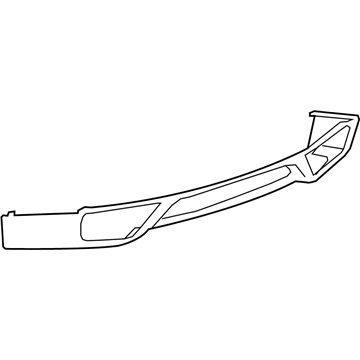 85014-JF04H Genuine Nissan #85014JF04H Bumper-Rear-Center