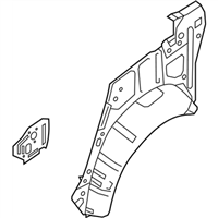 G6710-3SGMA Genuine Nissan #G67103SGMA Wheel House-Rear,Outer RH