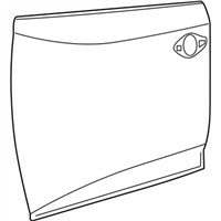 80153-5AA0A Genuine Nissan #801535AA0A Panel-Front Door,Outer LH