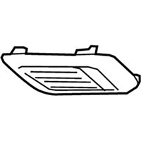 62256-5AA1A | Genuine Nissan #62256-5AA1A FINISHER-FRONT BUMPER