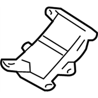 748B1-3SH0A Genuine Nissan #748B13SH0A GUSSET - Floor Rear LH