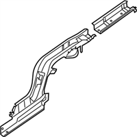 G5510-9HSMA Genuine Nissan #G55109HSMA Member-Side,Rear RH