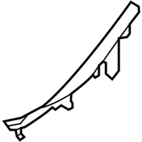 66894-4CL0A Genuine Nissan #668944CL0A Cover-Front Fender, RH