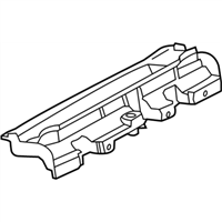 21579-4BA0A | Genuine Nissan #215794BA0A AIR GUIDE-RADIATOR