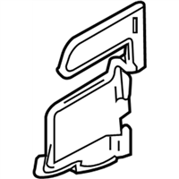 92184-6GA0A | Genuine Nissan #921846GA0A SEAL-CONDENSER,SIDE