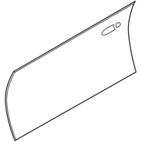 80152-4RA0A Genuine Nissan #801524RA0A Panel-Front Door,Outer RH