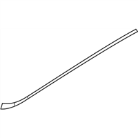 76813-1LA1A Genuine Nissan #768131LA1A Moulding-Drip,LH