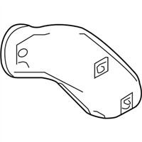 26556-3AW0A Genuine Nissan Part