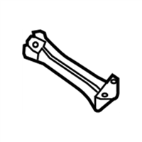 748B4-3TA0A | Genuine Nissan #748B43TA0A GUSSET-FLOOR REAR RH