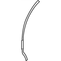 82893-3JA0B | Genuine Nissan #828933JA0B PROTECTOR-REAR DOOR,LH