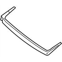 91280-4RA1A Genuine Nissan #912804RA1A DEFLECTOR ASSY-SUNROOF