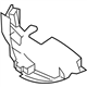 748A3-4BA1A Genuine Nissan #748A34BA1A Extension-Rear Floor Front