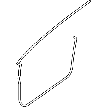 80830-9BU0A Genuine Nissan #808309BU0A Weatherstrip-Front Door,RH