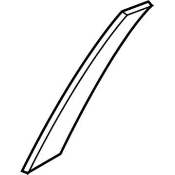Exterior Trim - Front Door - 2021 Nissan Maxima