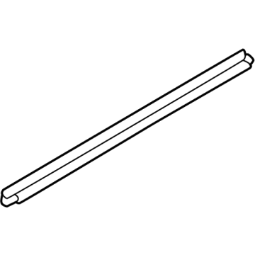 82834-6RA0A Genuine Nissan #828346RA0A Seal-Rubber,Rear Door RH