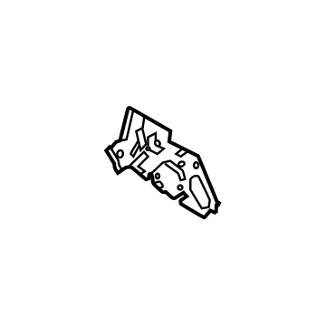 88859-6RA0A Genuine Nissan #888596RA0A Bracket-Rear Seat