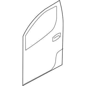 Front Door of Body & Hardware - 2020 Nissan NV 200