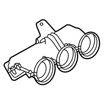 27860-6LB0A Genuine Nissan #278606LB0A Duct-Ventilator,Center