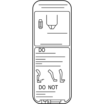 Information Labels - 2021 Nissan Rogue
